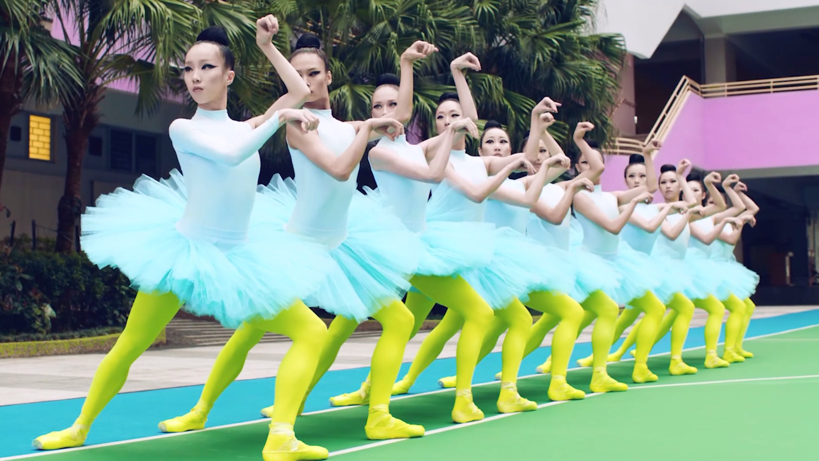 Neon-hued ad campaign for Hong Kong Ballet's 40th anniversary is pretty ...