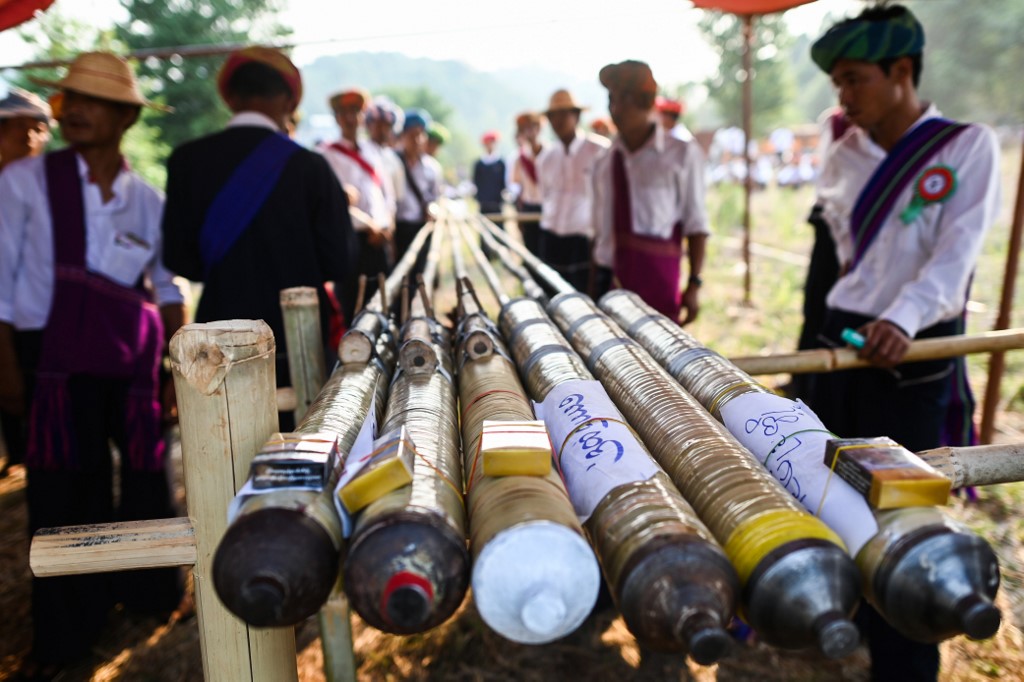 Dragons and wizards fired up at Myanmar rocket festival | Coconuts