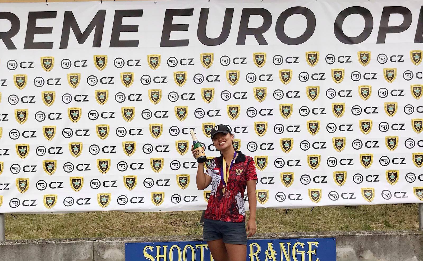 Female athlete from Bali finishes first in international shooting ...