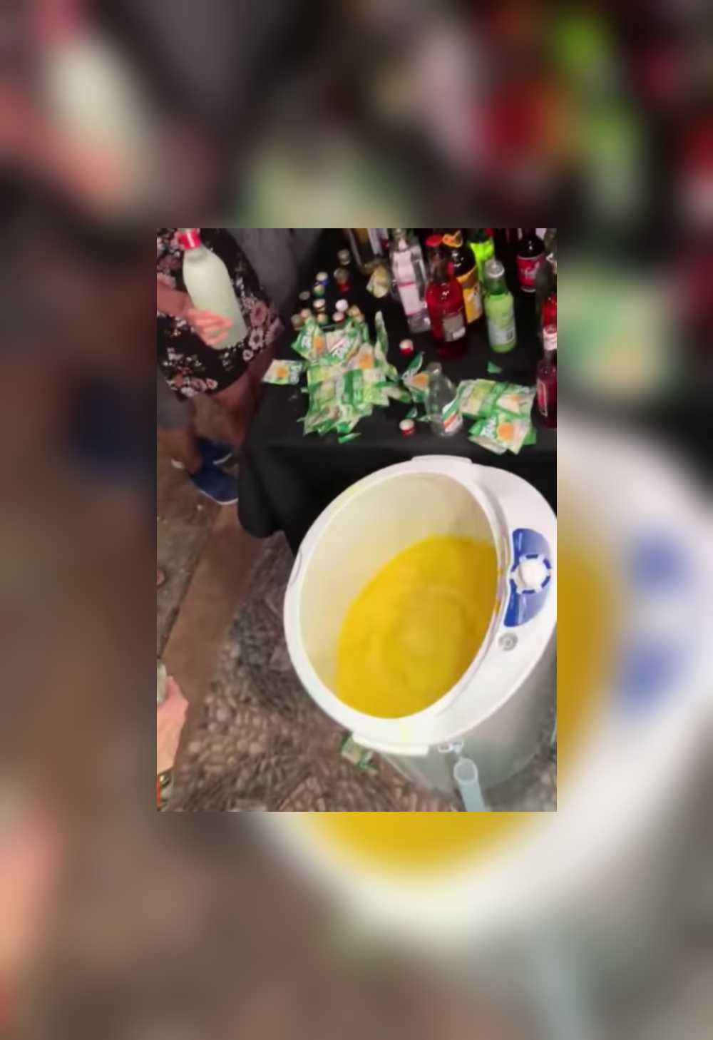 Dude uses washing machine to mix alcohol for party | Coconuts