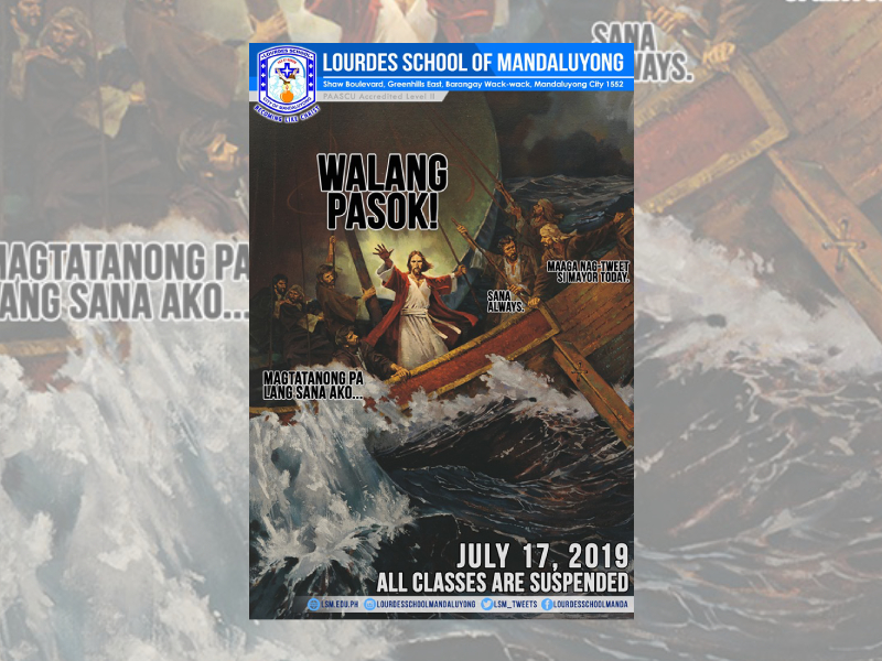 Very meme-morable: Metro Manila private school gets creative with class ...