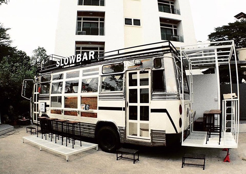 Project Bus Cafe Art: Barista converts bus into sleek coffee bar in ...