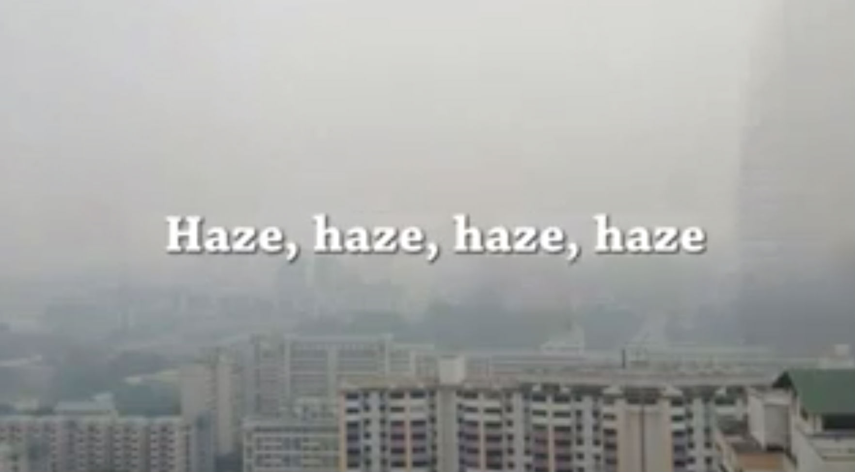 'Haze Song' helps Singaporeans laugh through the coughs as air quality ...