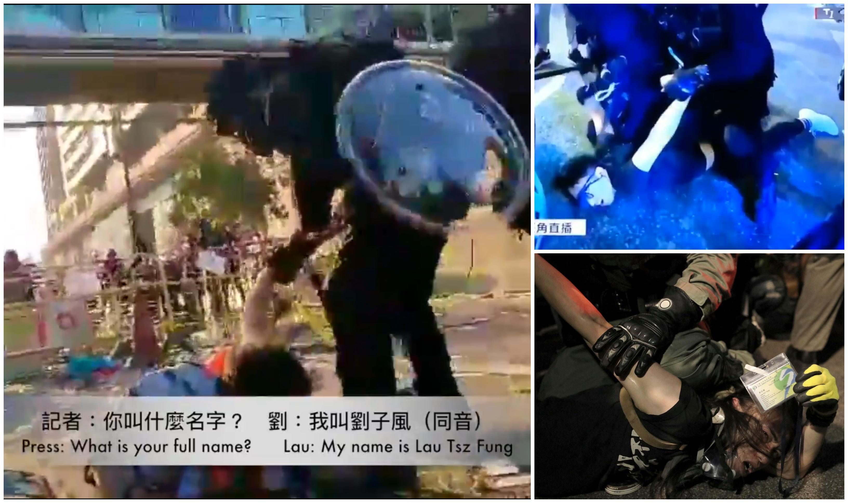 Footage of Hong Kong cop 'breaking' volunteer's arm draws ire