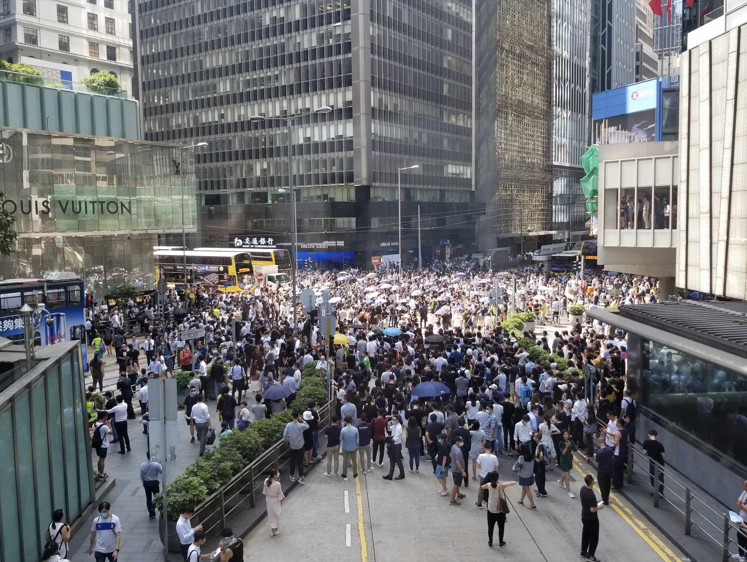'If you have a heart, walk with us': Flash mobs gather to protest ...