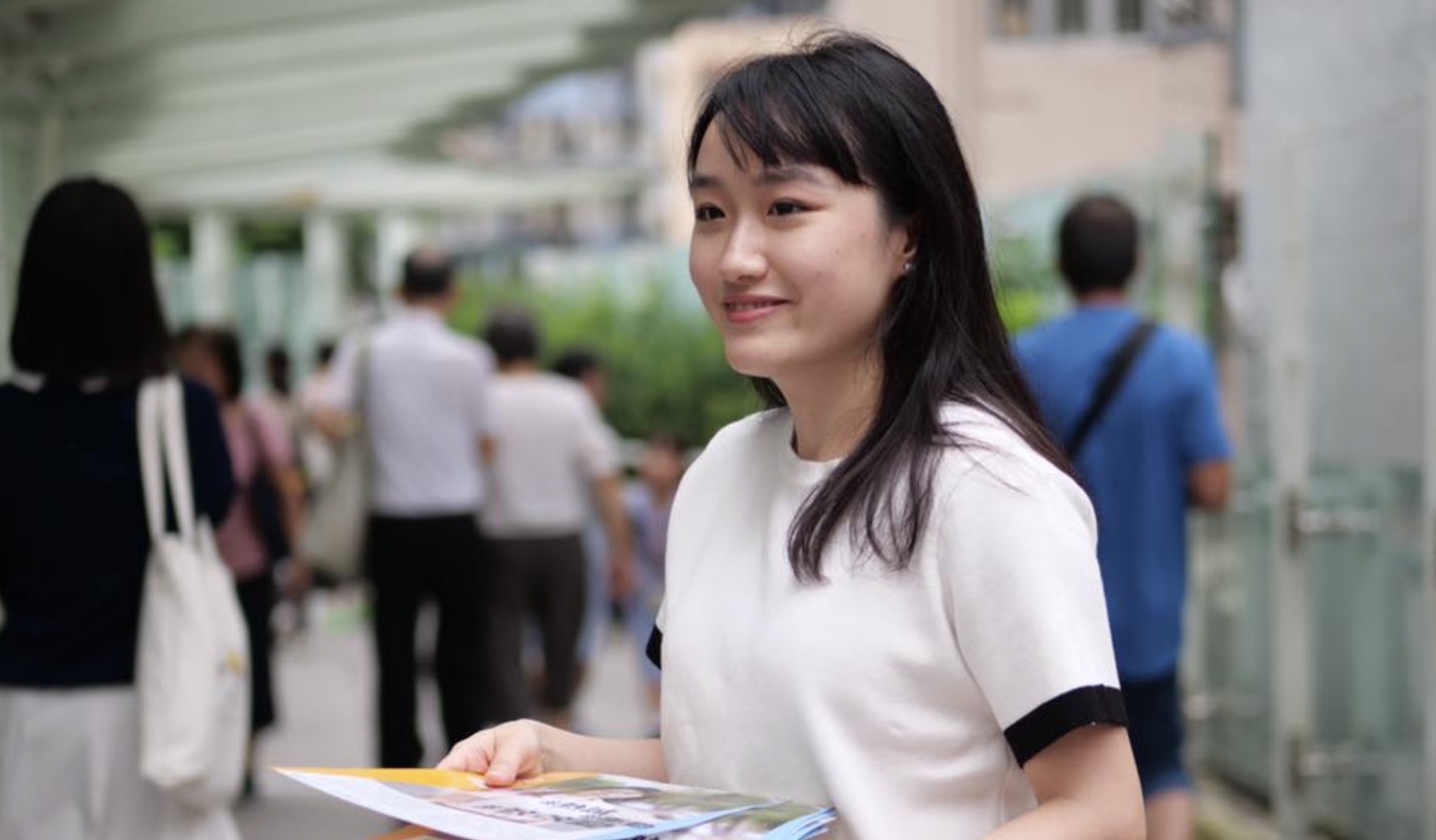 Pro-democracy candidate in upcoming elections attacked last night ...