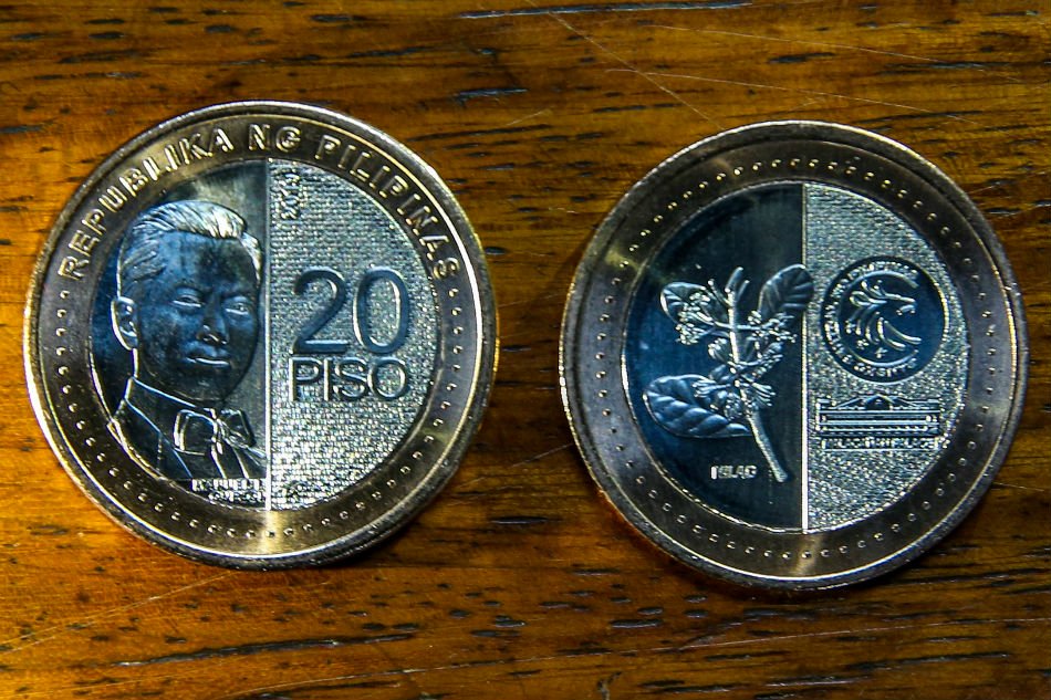 Spiffed-up PHP20, PHP5 coin designs unveiled by BSP, to go into ...