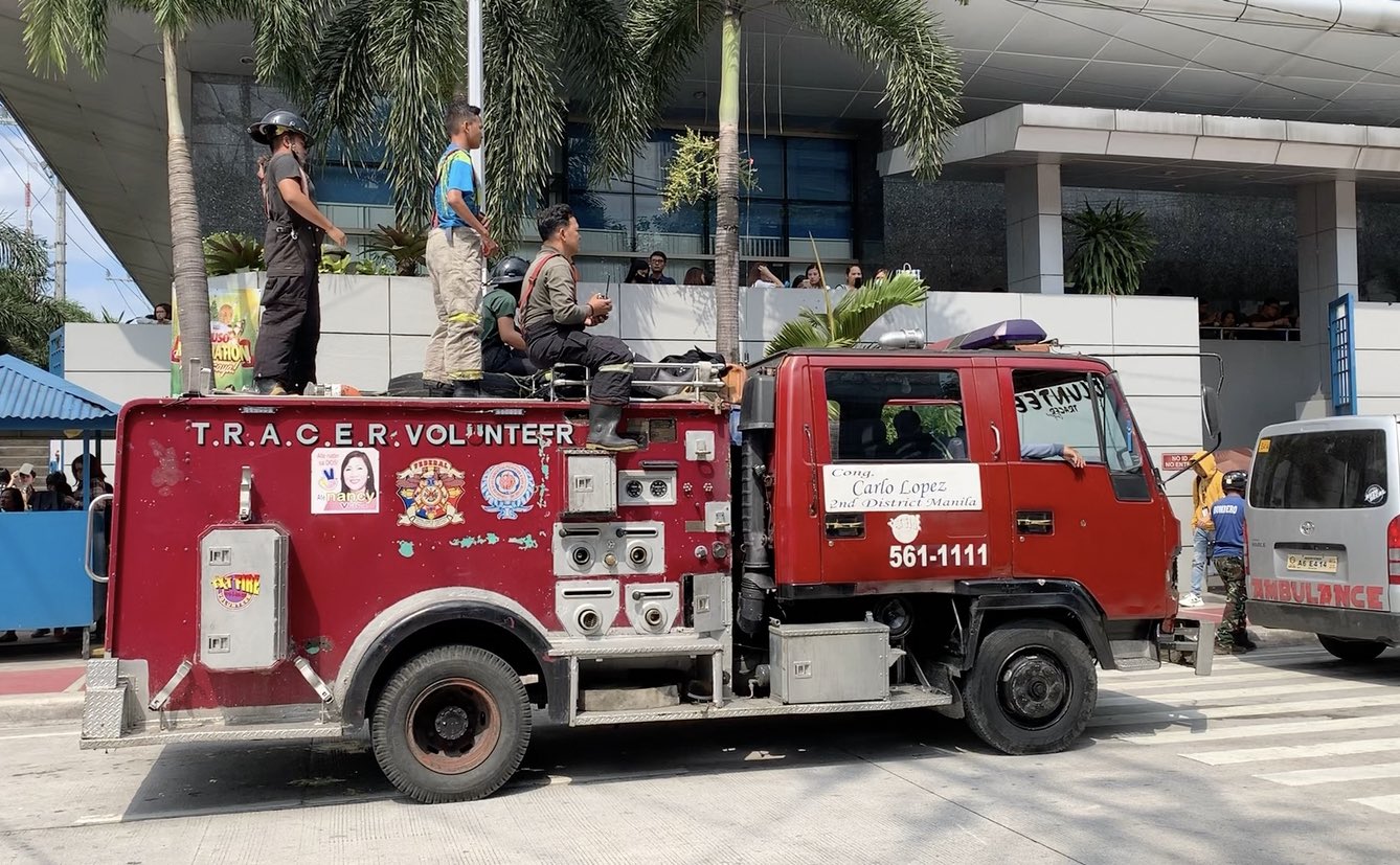 Fire breaks out in GMA Network's cafeteria in Quezon City | Coconuts