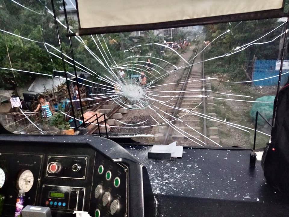 Another PNR train damaged in New Year's Day stone-throwing incident ...