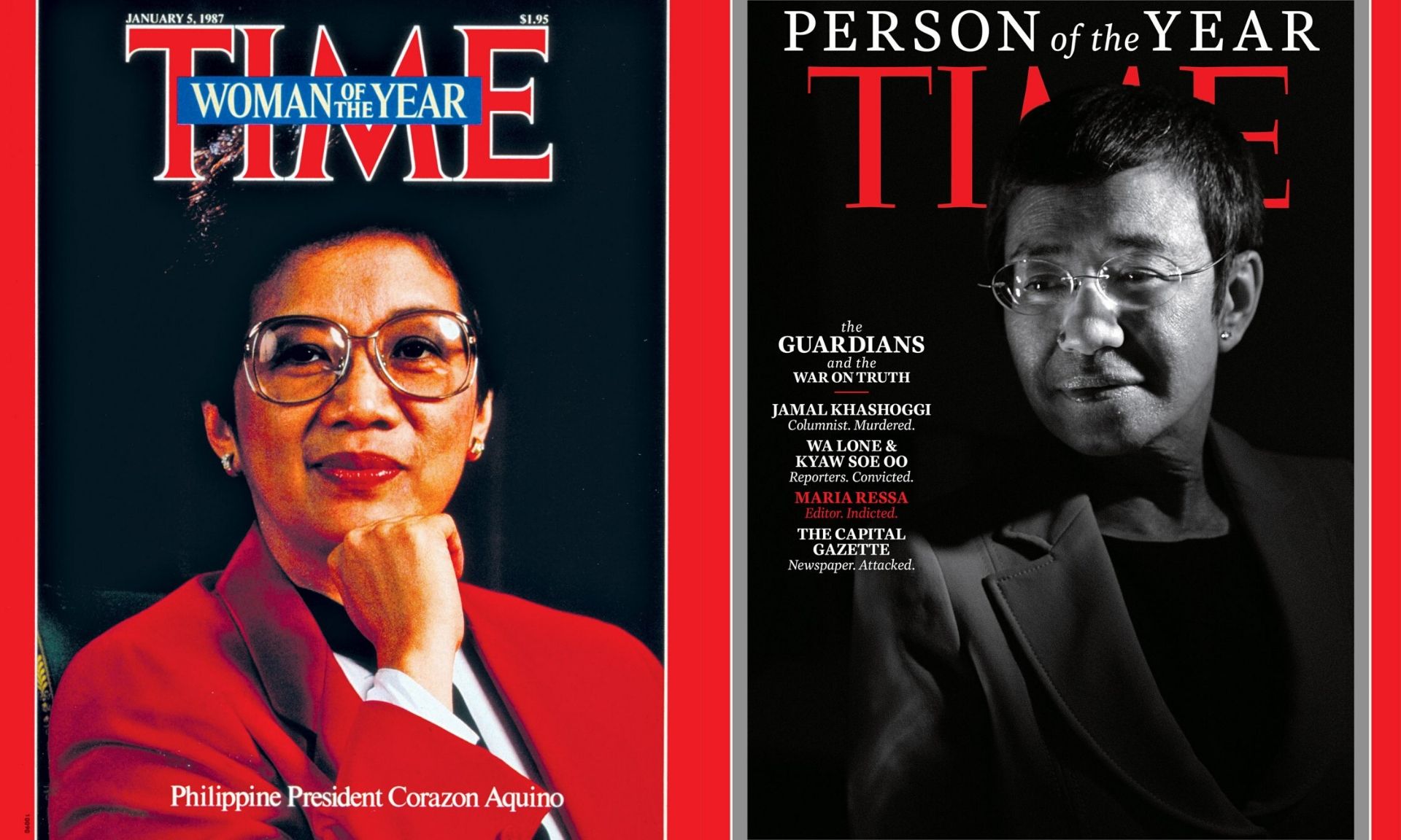 Cory Aquino, Maria Ressa among TIME Magazine's most influential women ...