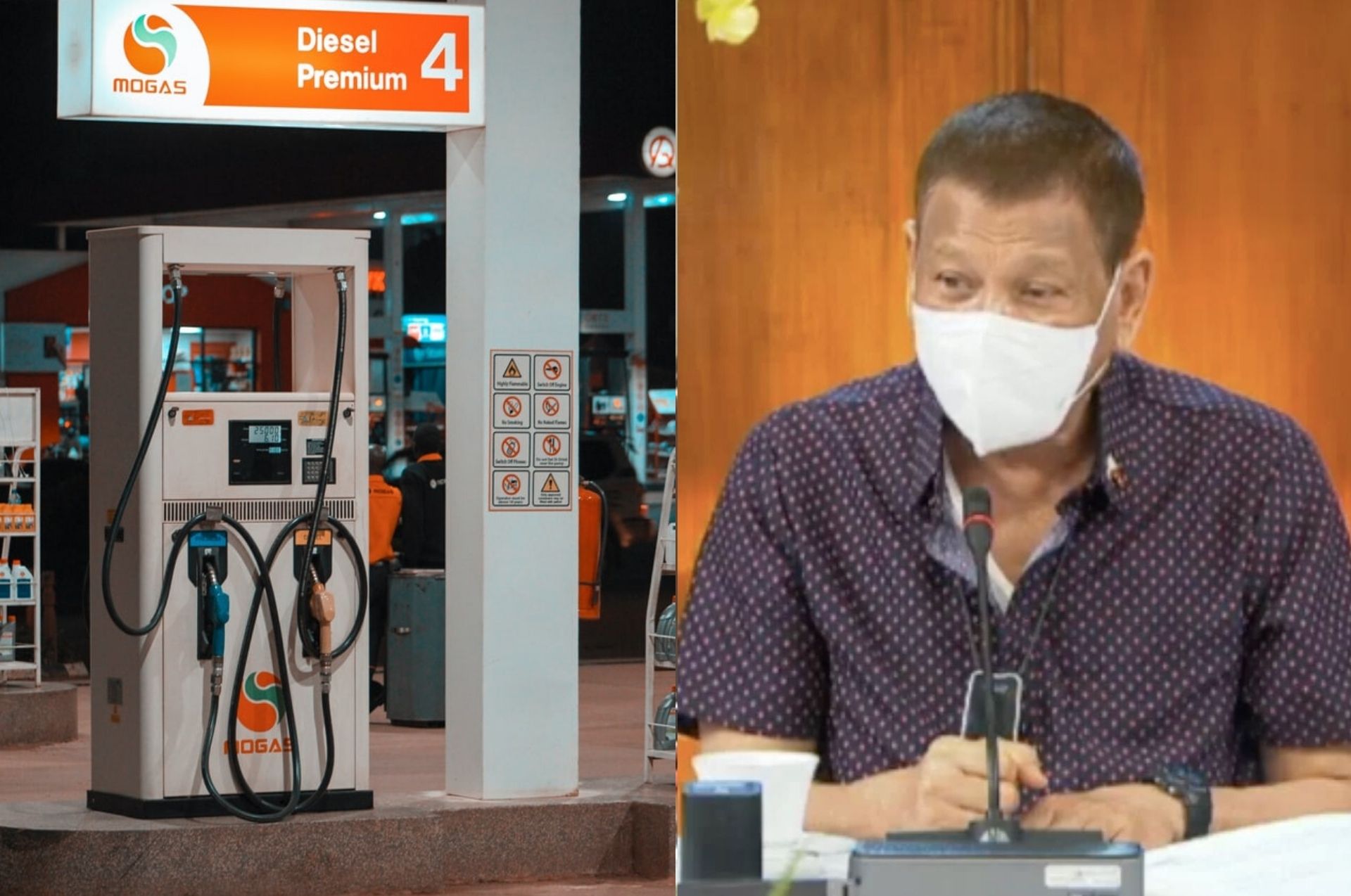 Health Dep't rejects use of gasoline to disinfect masks after Duterte ...