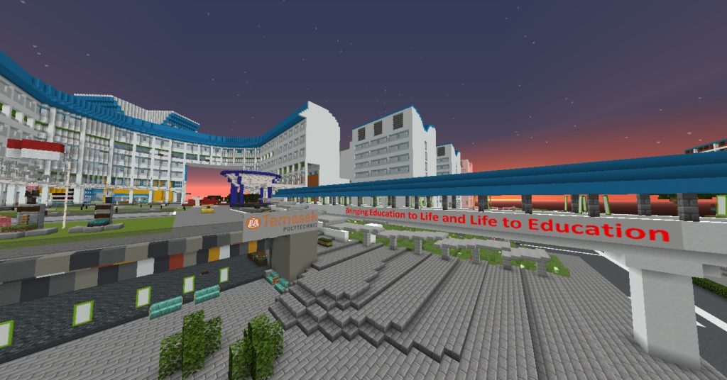 Temasek Polytechnic students recreate campus in Minecraft | Coconuts