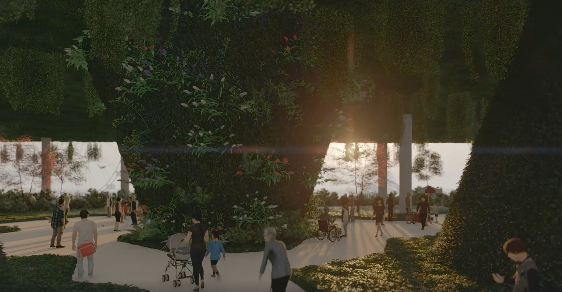 What the Marina Bay floating platform will look like in the future ...