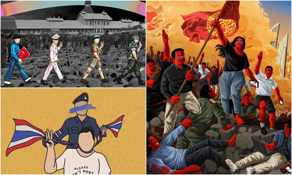 Protest Art: Creativity boosts Thailand’s pro-democracy movement | Coconuts