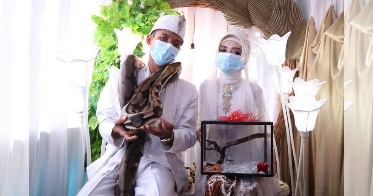 It’s the thought that countsss: This Indonesian groom gave a pair of ...