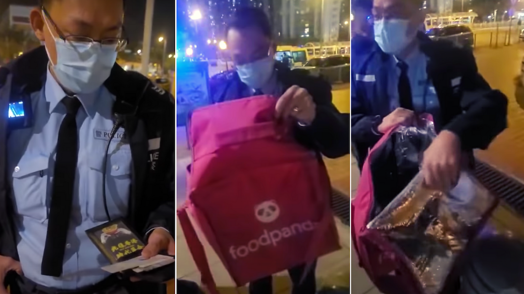 Foodpanda worker says police arrested him for ‘stealing’ delivery bag ...