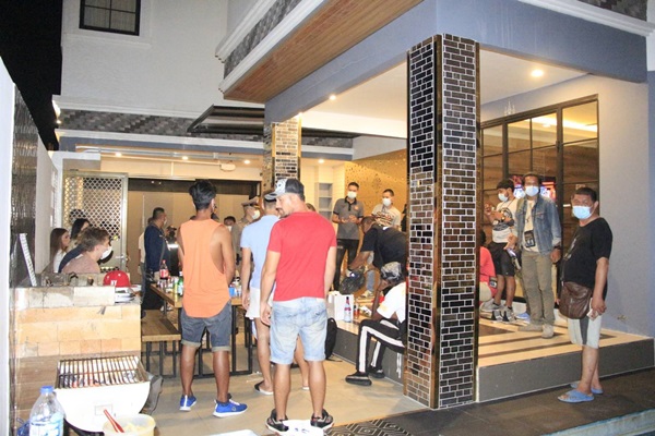 Pattaya birthday rager was raging – until 50 cops showed up | Coconuts