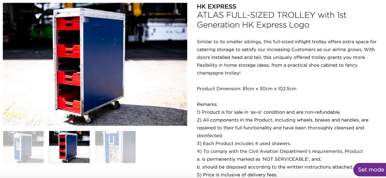 'Must-have for cosplay parties': Struggling airline HK Express ...