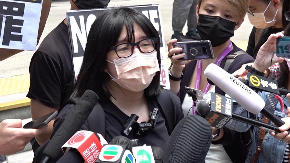 Hong Kong activist says she is being tailed on eve of July 1 ...