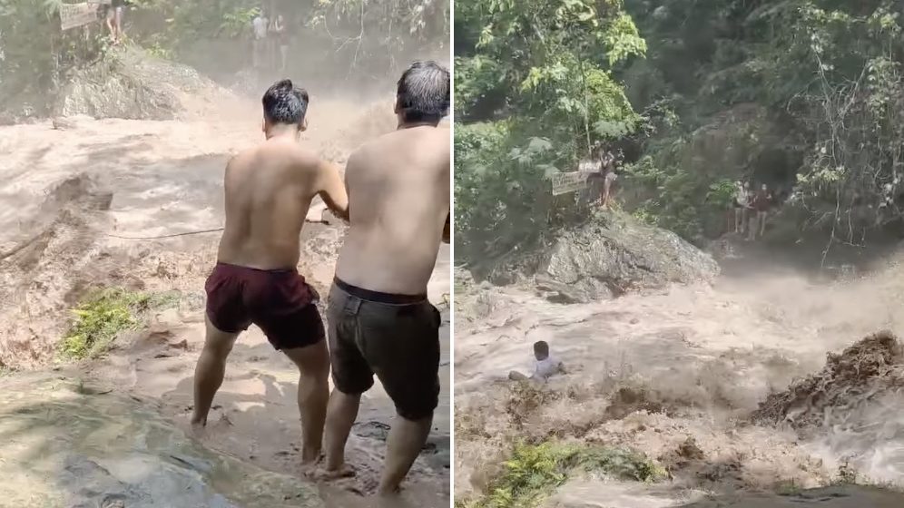 Tinubdan Falls tragedy caught on video; 2 dead, 1 missing | Coconuts