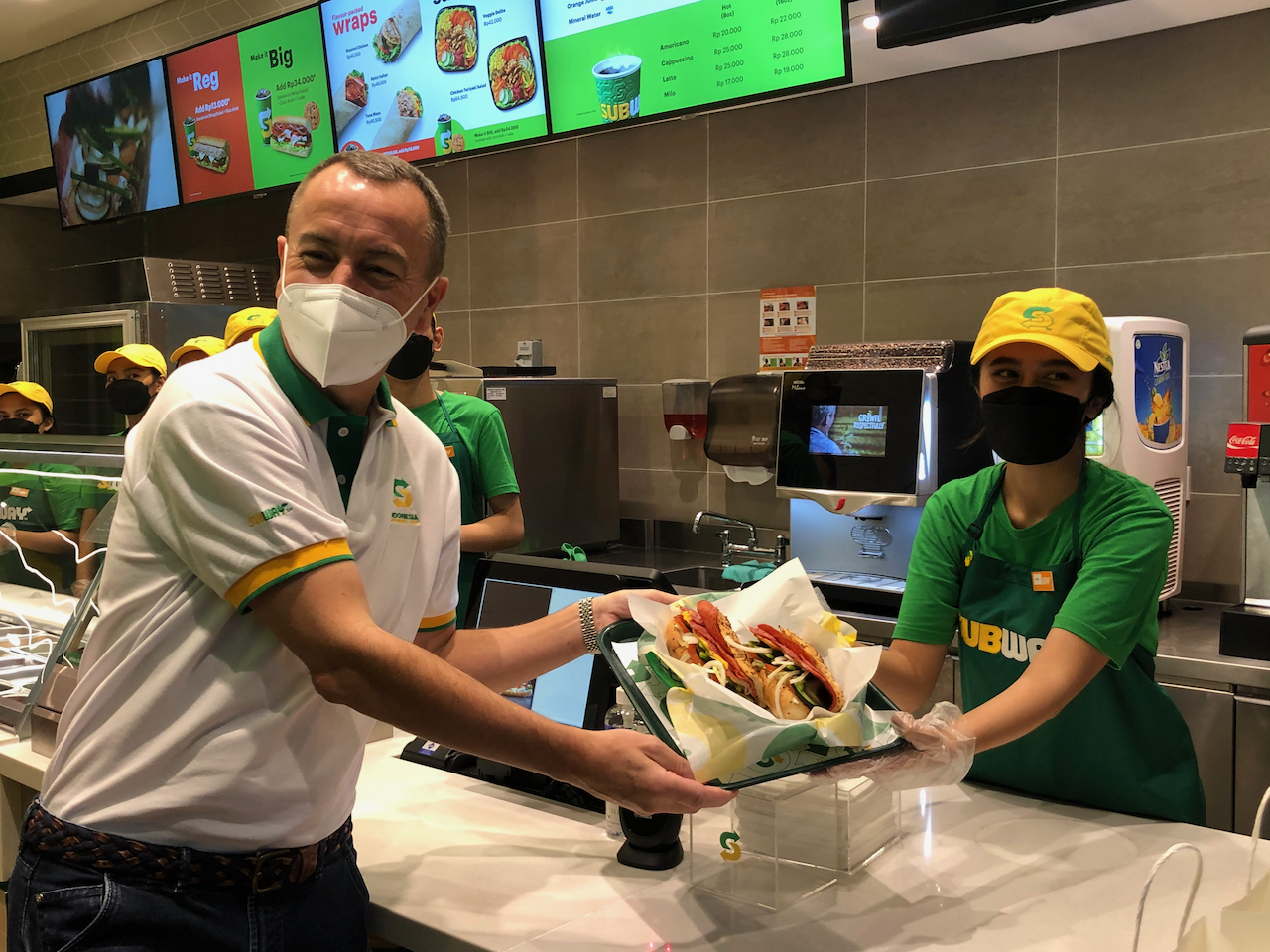 Subway officially back in Indonesia with grand opening of first store ...