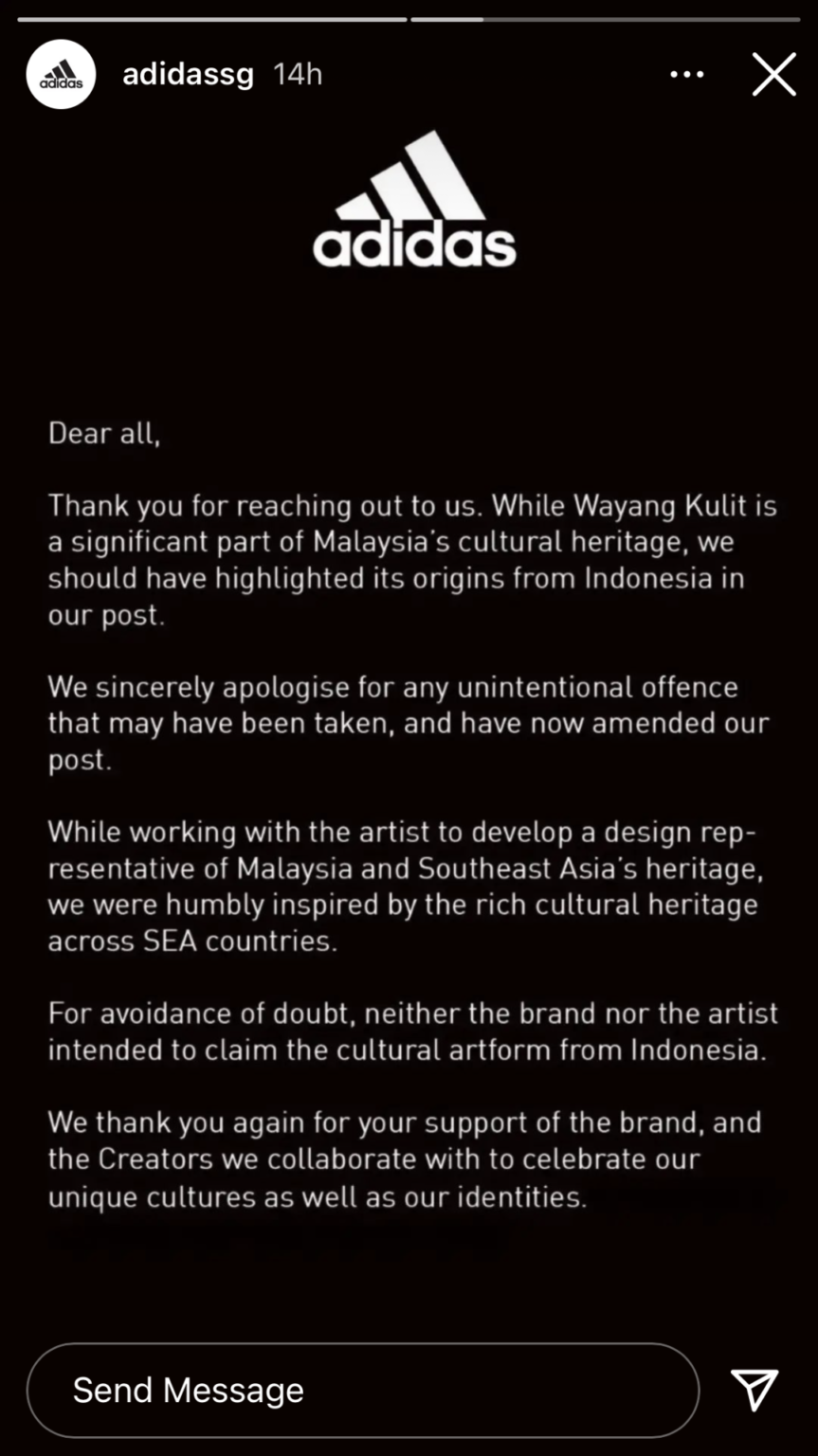 Adidas apologizes to livid Indonesians over Malaysian wayang kulit ...