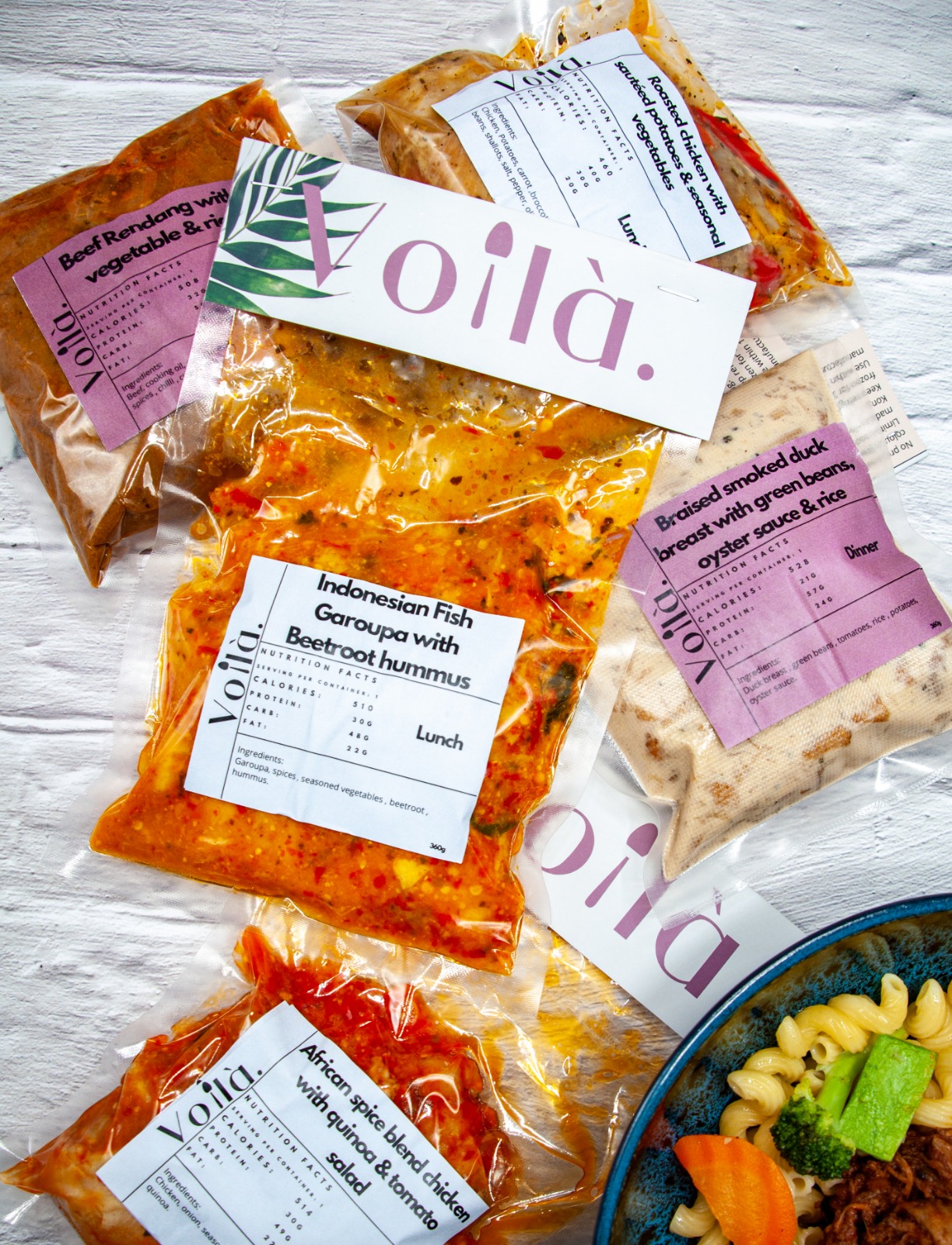 Voila: Premium meal plan delivery service inspired by cuisines around ...