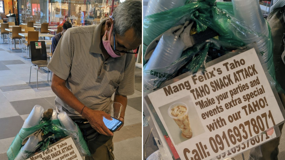 A new party idea? Vendor offering taho for parties goes viral | Coconuts