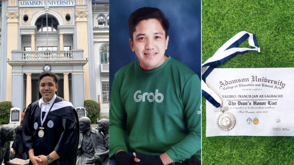 This story of Grab delivery driver graduating magna cum laude is ...