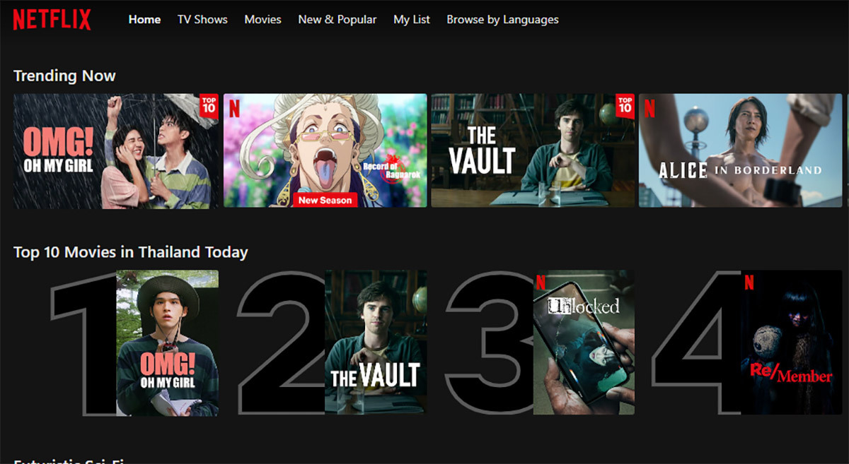 Netflix Thailand slashes basic service by 60% | Coconuts