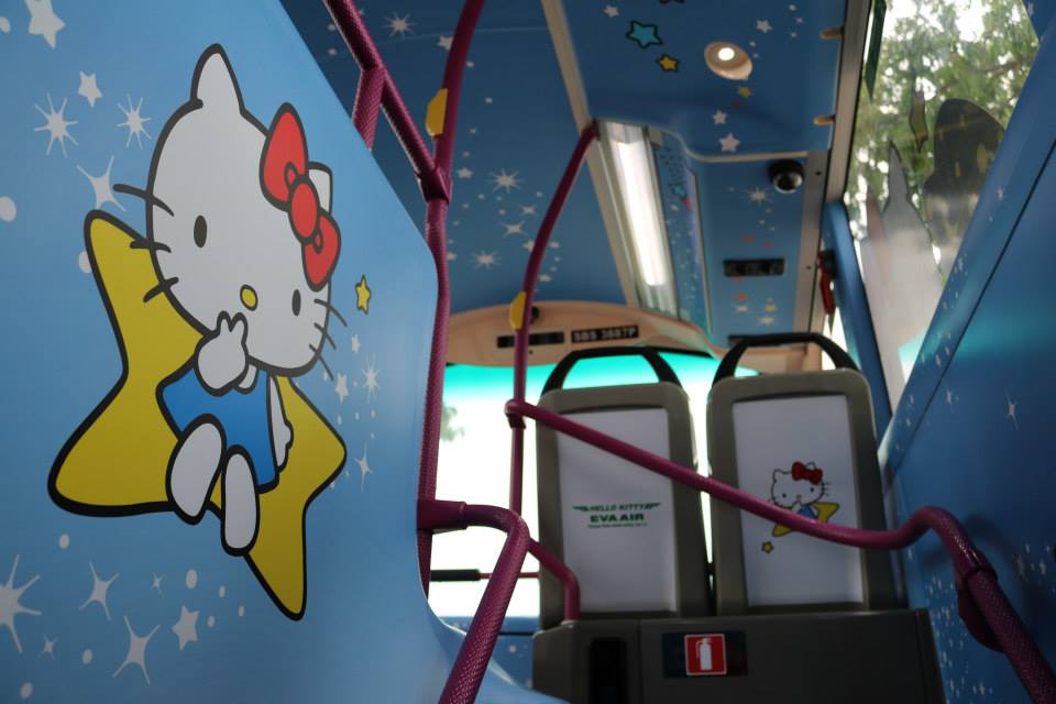 PHOTOS: Those EVA Air Hello Kitty buses are crazy adorable | Coconuts
