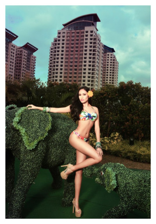 LOOK: Binibining Pilipinas beauties in bathing suit