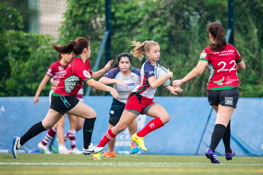 800 young athletes participate in Hong Kong’s 10th All Girls Rugby ...