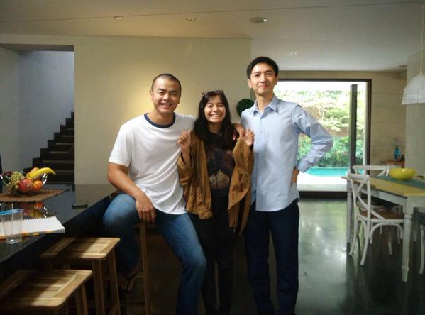 7 stills from the set of the new Kaskus movie starring Dion Wiyoko and ...