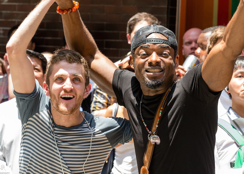 Photos of Hong Kong crowds watching Manny Pacquiao's boxing match