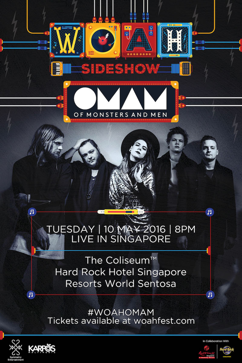 Of Monsters and Men returns to Singapore in second WOAH Fest Sideshow ...