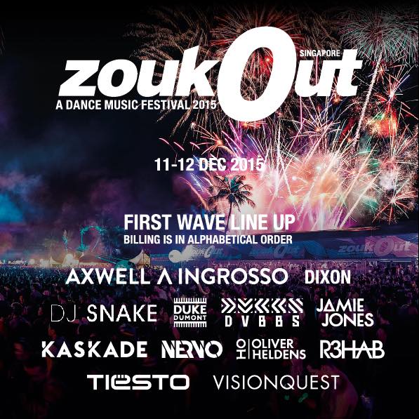 First wave of ZoukOut 2015 lineup promises return of Tiesto, Kaskade and REHAB | Coconuts