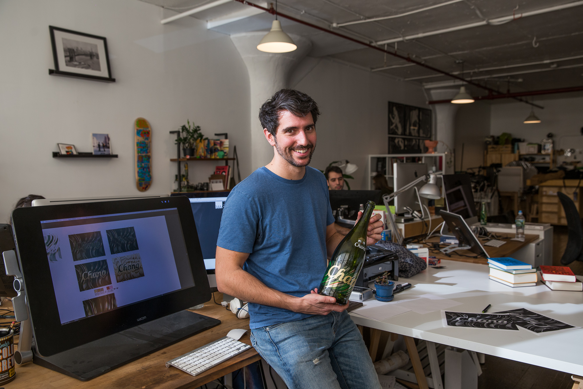 Chang’s iconic bottle gets a limited edition makeover by artist Alex ...