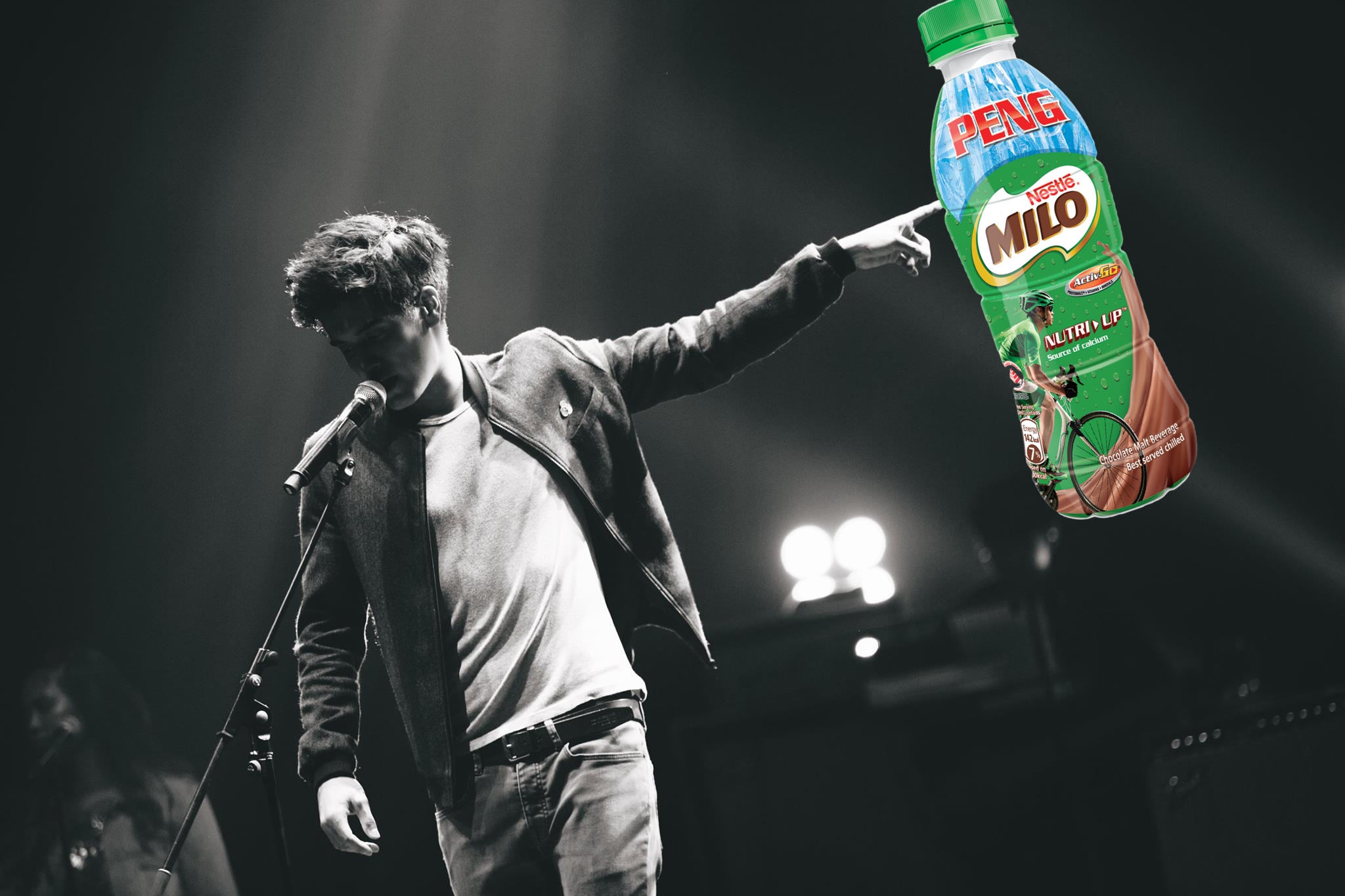 Bottled Milo Peng coincidentally launched after new ambassador Nathan ...