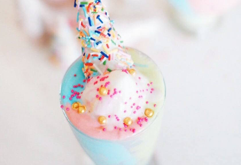 Forget about frappucinos, it's all about Sakura Unicorn Milkshakes ...